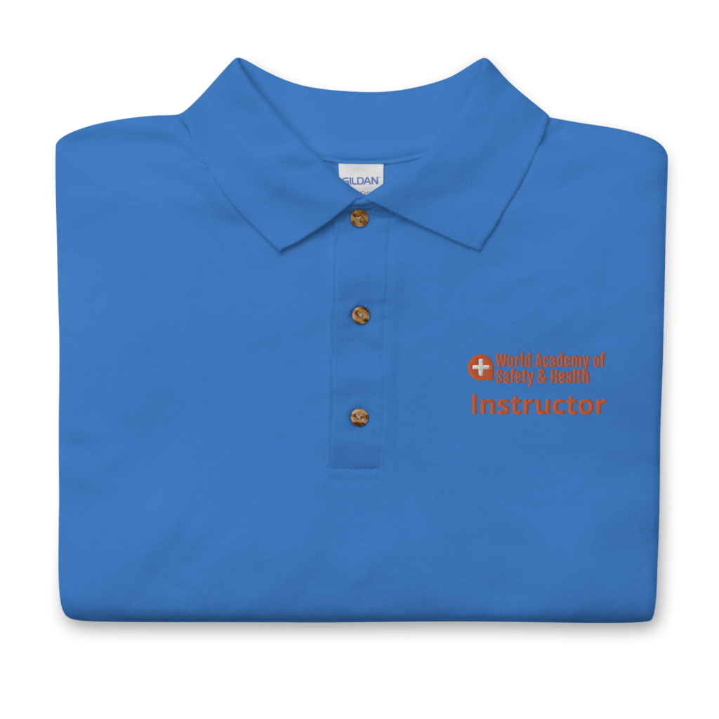 World Academy of Safety & Health Instructor Polo - WASH Lifeguard ...